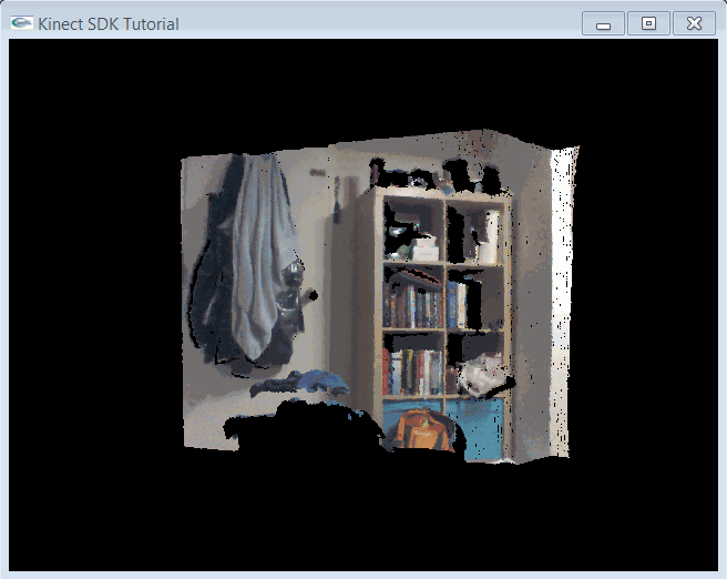 4. Kinect 点云 — Kinect Tutorials 0.1 文档